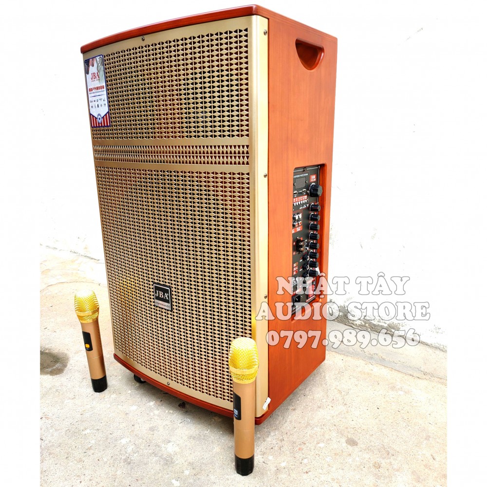 Loa kéo JBA A-25 | Loa karaoke di động 4 tấc cao cấp